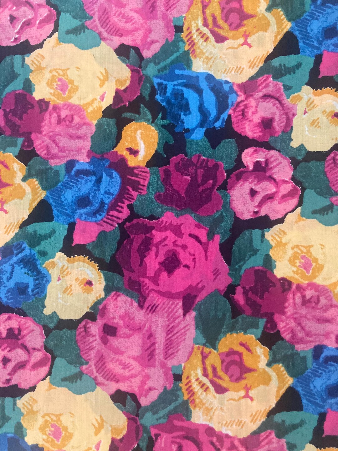 Pink and Purple ‘shona Rose’ Liberty Tana Lawn 13 X 9” - Etsy