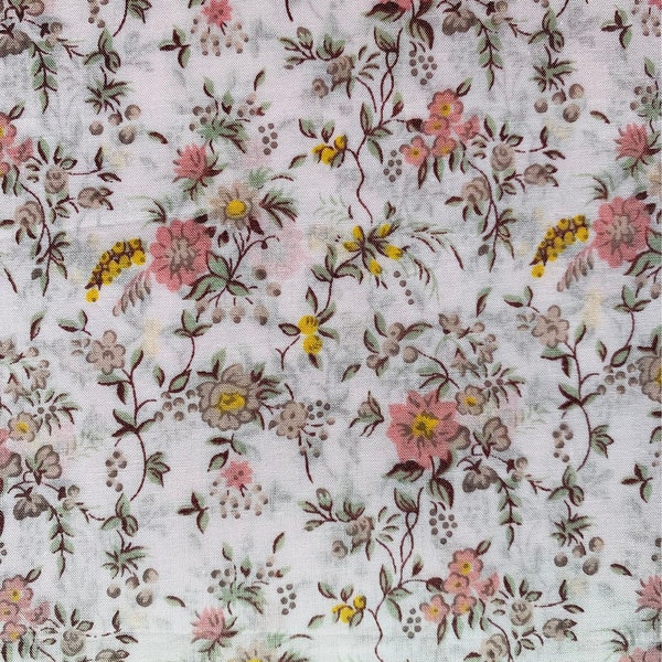 Floribunda Fabric - Etsy UK
