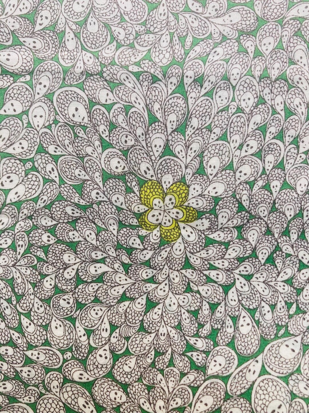 Collectors Corner Liberty Tana Lawn Green and Cream ‘cranford’ 14 X 10 ...