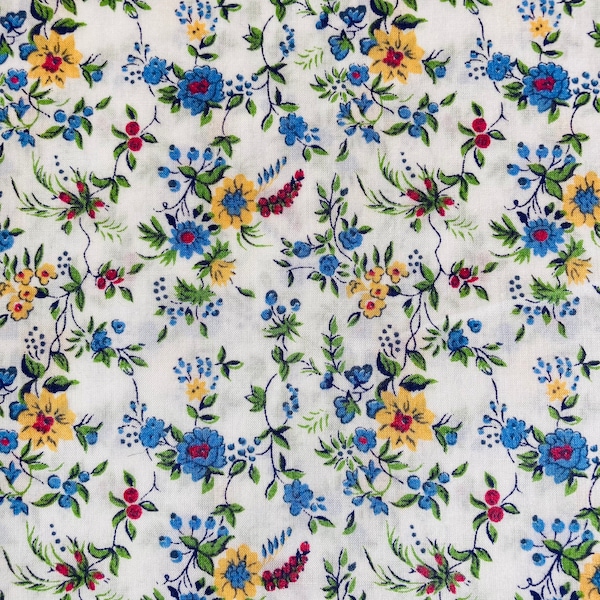Floribunda Fabric - Etsy UK