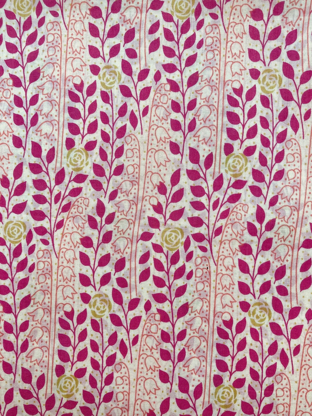 A Delightful, Discontinued, Pink and Peach ‘beth’ Liberty Tana Lawn 13 ...