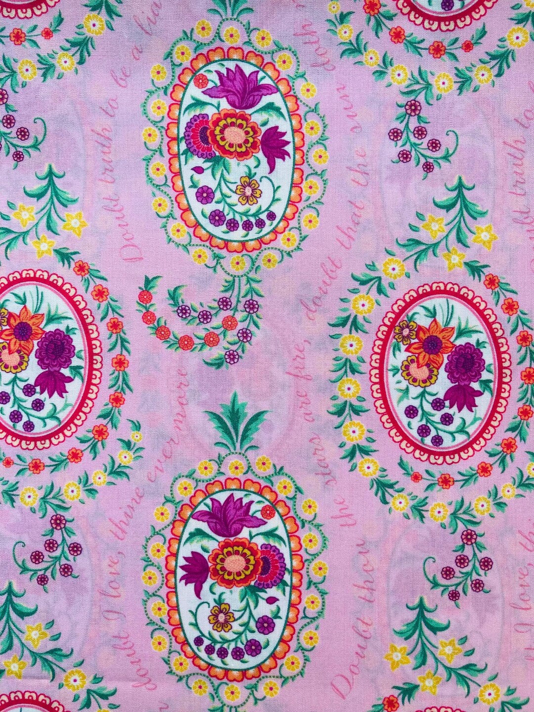 Love Poem, A Lovely Pink and Yellow, Liberty Tana Lawn, Now ...