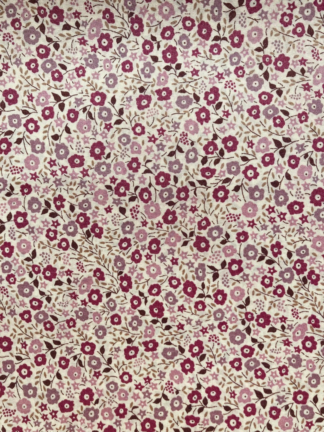 A Beautiful Rare Colourway of fairford This Pink and Purple Liberty ...