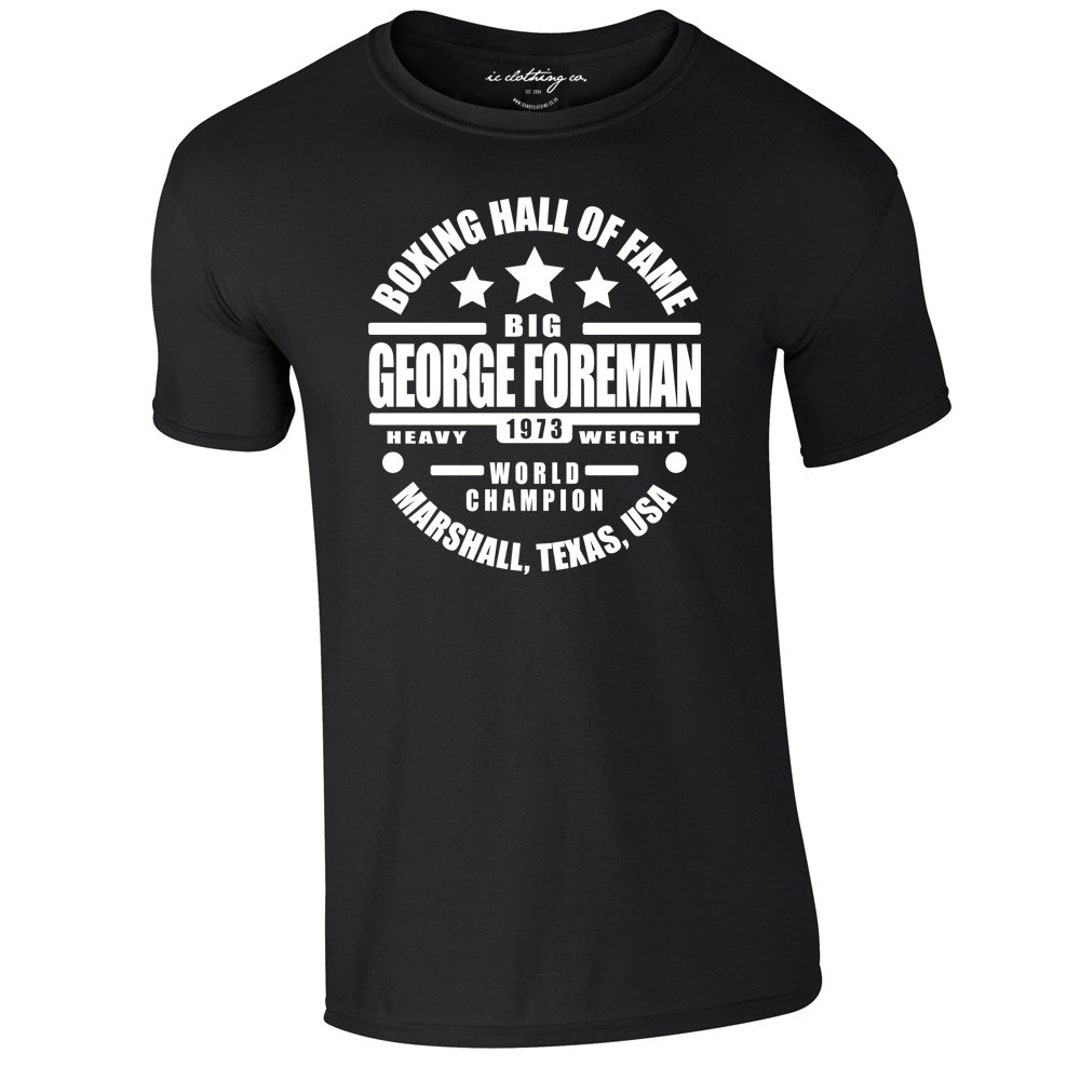 George Foreman Boxing Training Premium T-shirt Black - Etsy
