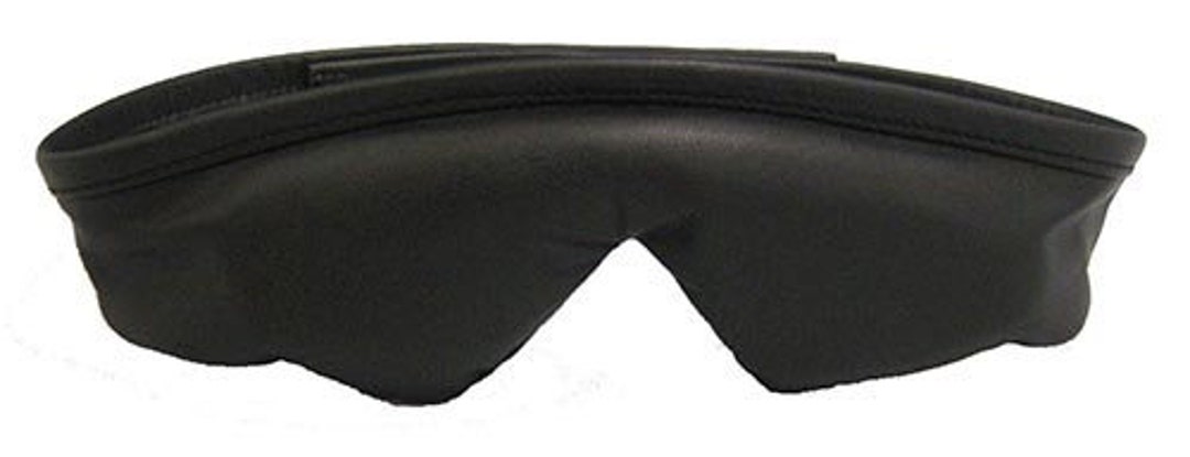 100% Real Leather Deluxe Padded Blindfold Mask - MATURE - Etsy
