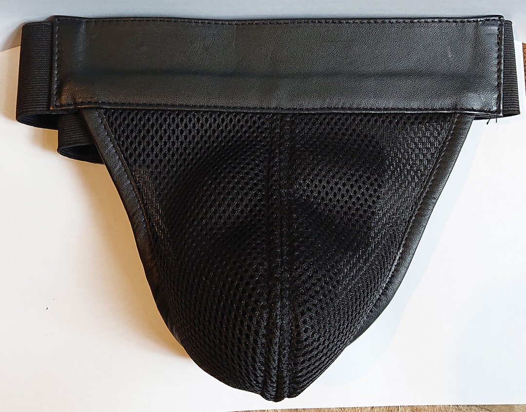 BEST SELLING 100% Real Leather Mesh Jock Strap Various Colours Size 26 ...