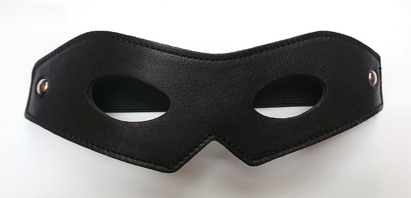Leather ZORRO Mask Various Colours - Etsy
