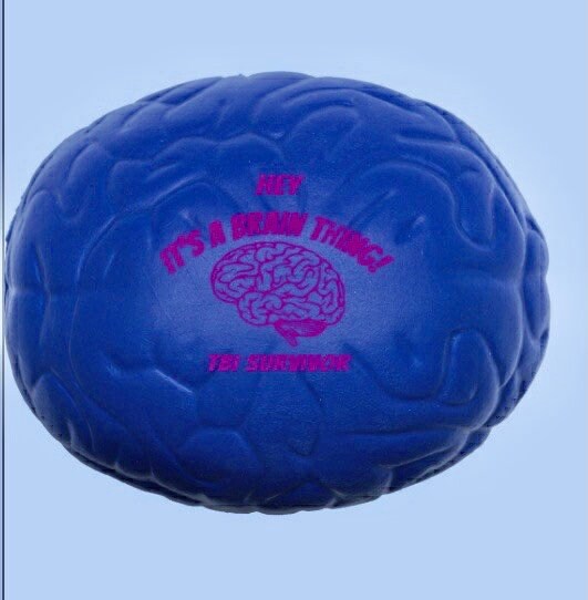 4 Stress Relief Brain Balls Ah Relief! Includes 4 Custom Balls! Great ...