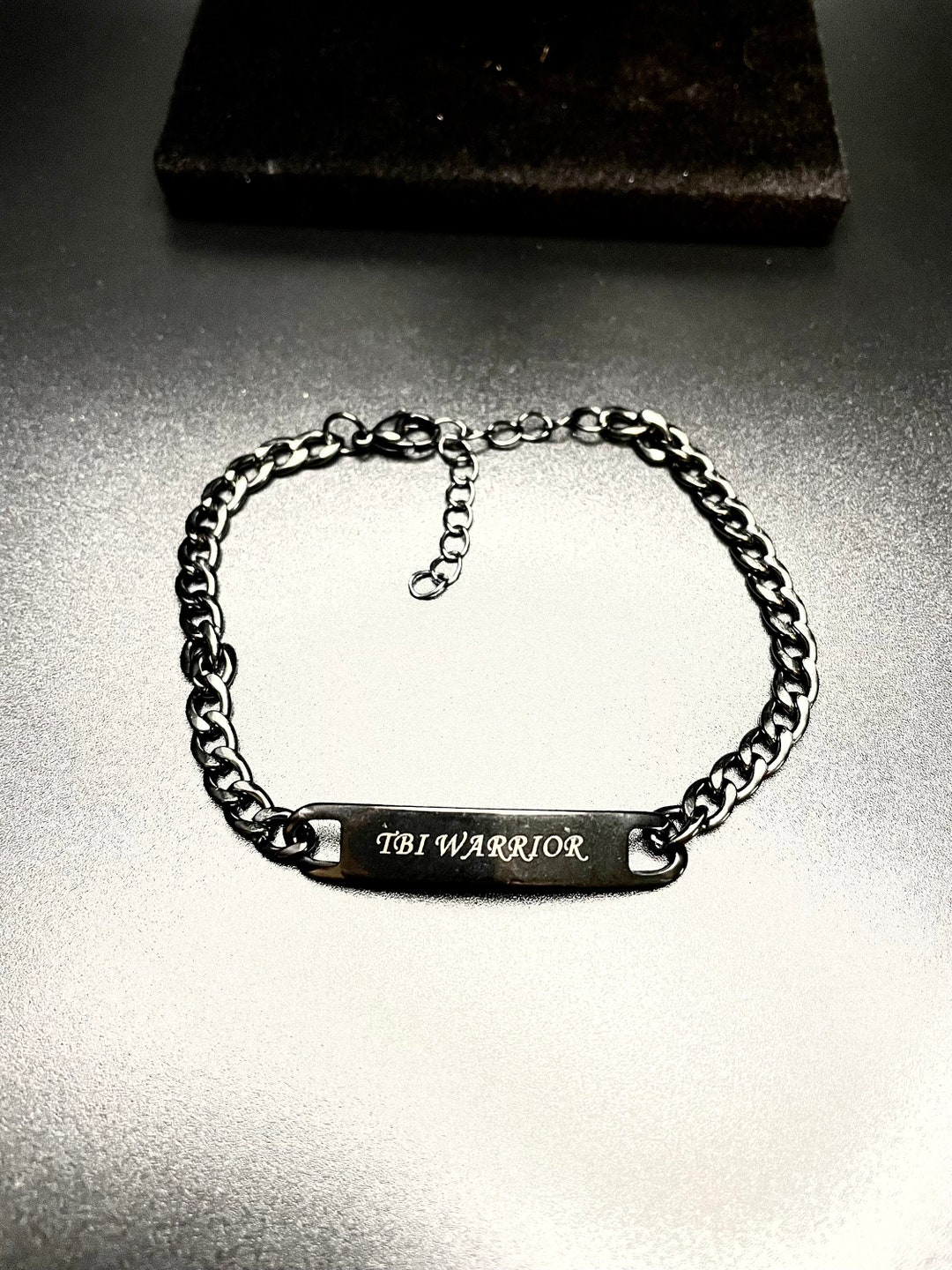 TBI WARRIOR Chain Link Bracelet - Etsy