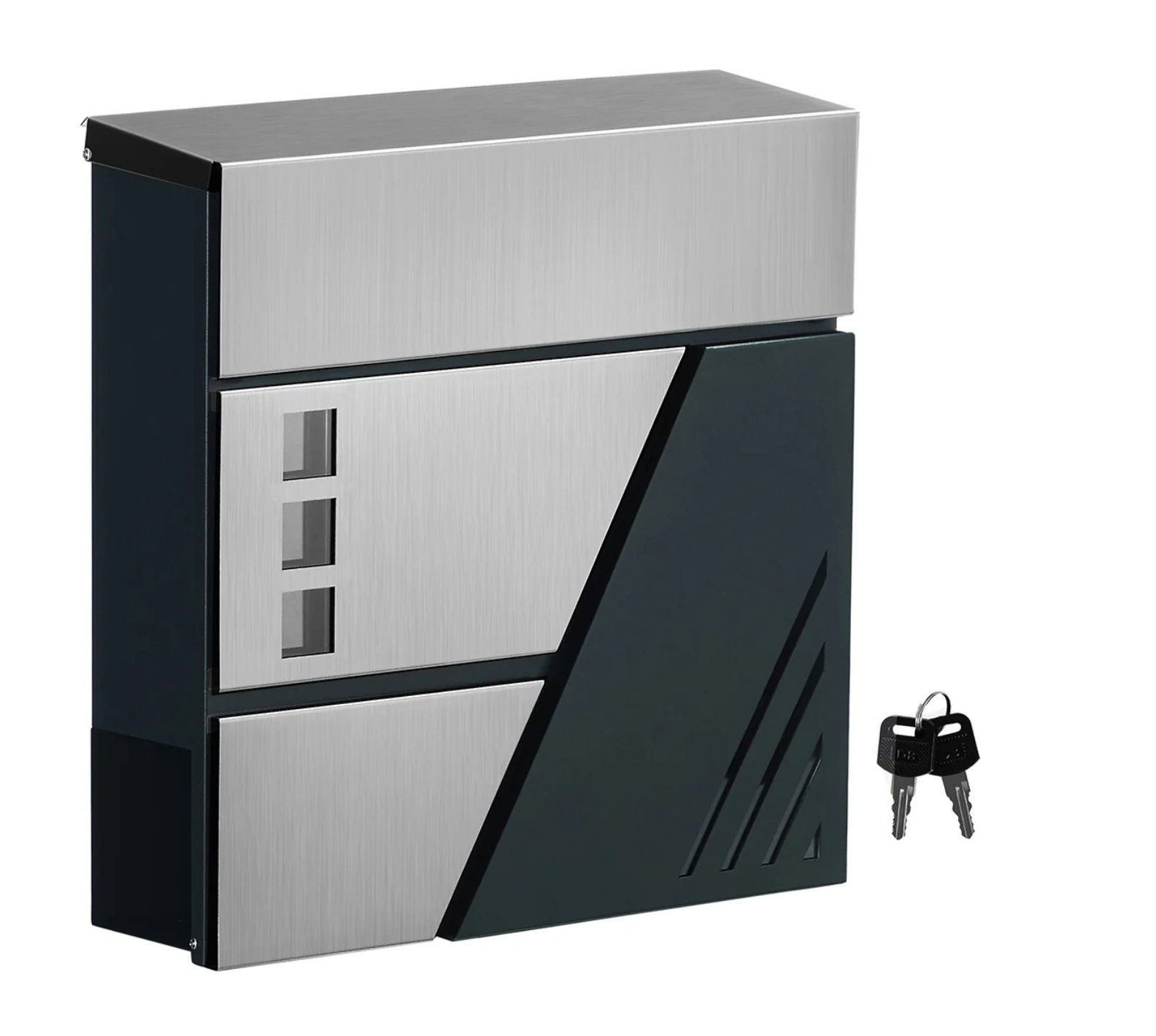 Contemporary Postbox Personalised Post Box Lockable Post - Etsy UK