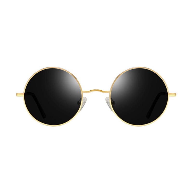 Gold Rim Women Sunglasses - Etsy