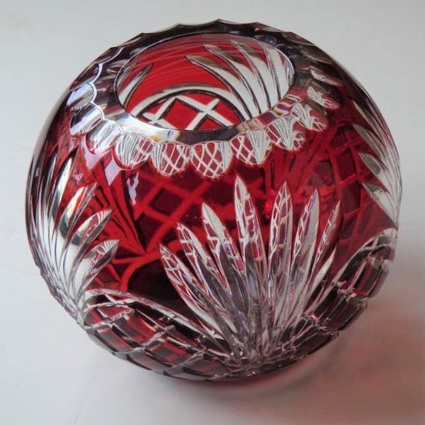 Hand Cut Crystal - Etsy