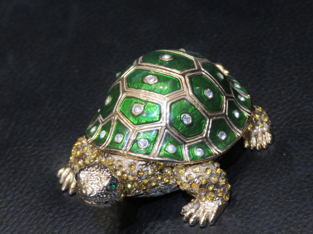 Clearance!! 500 Exquisite Rare AUSTRIAN CRYSTAL Detailed Large Turtle ...