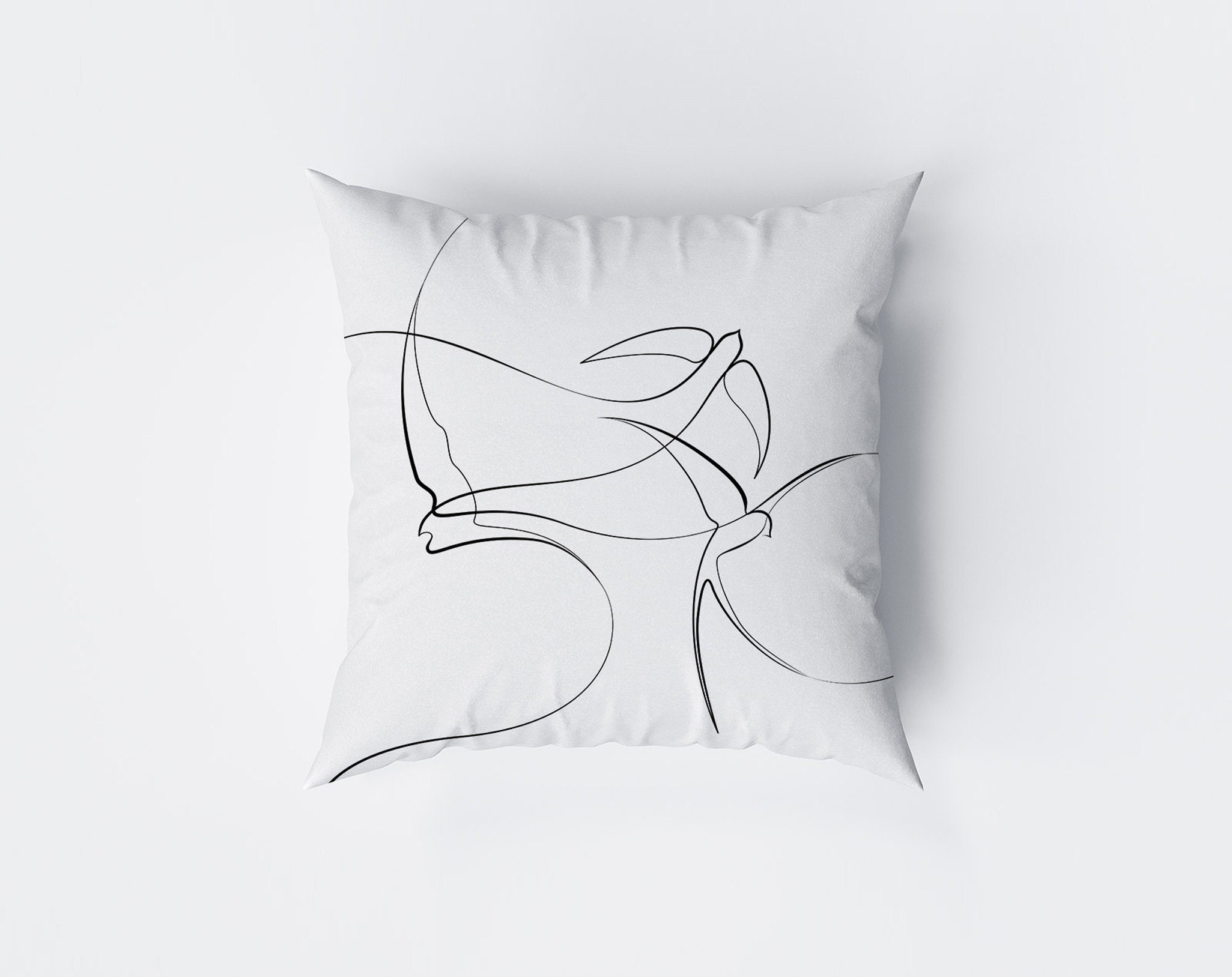 Swallow Line Drawing, Minimalist Drawing Printable Wall Art, One Line ...