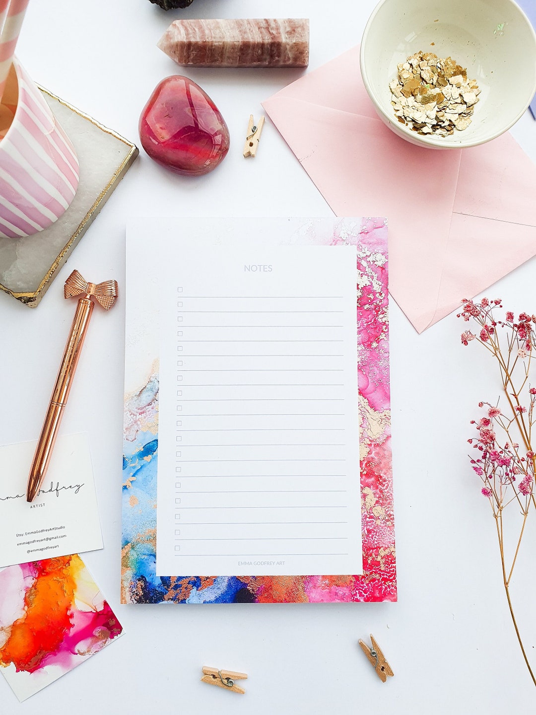 A5 Notepad - to Do List, Memo Pad, Notepad, Daily Planner, Jotter ...