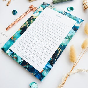 A5 Notepad - to Do List, Memo Pad, Notepad, Daily Planner, Jotter ...