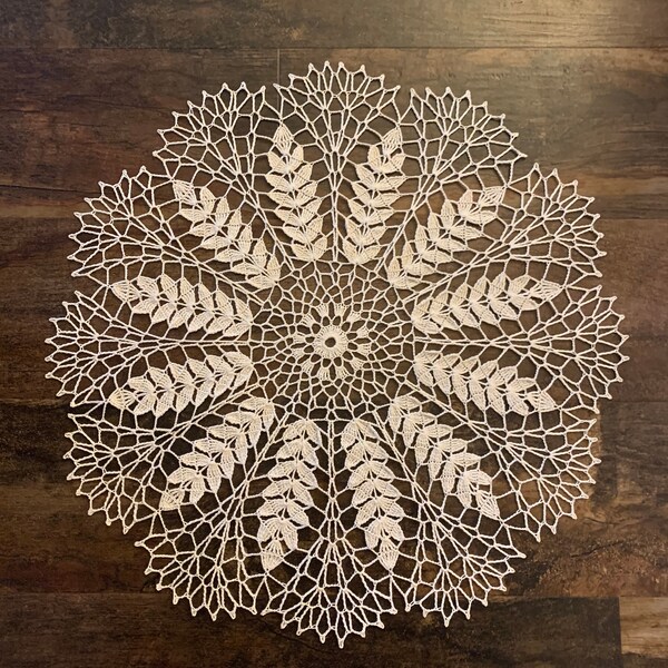 Wheat Doily - Etsy