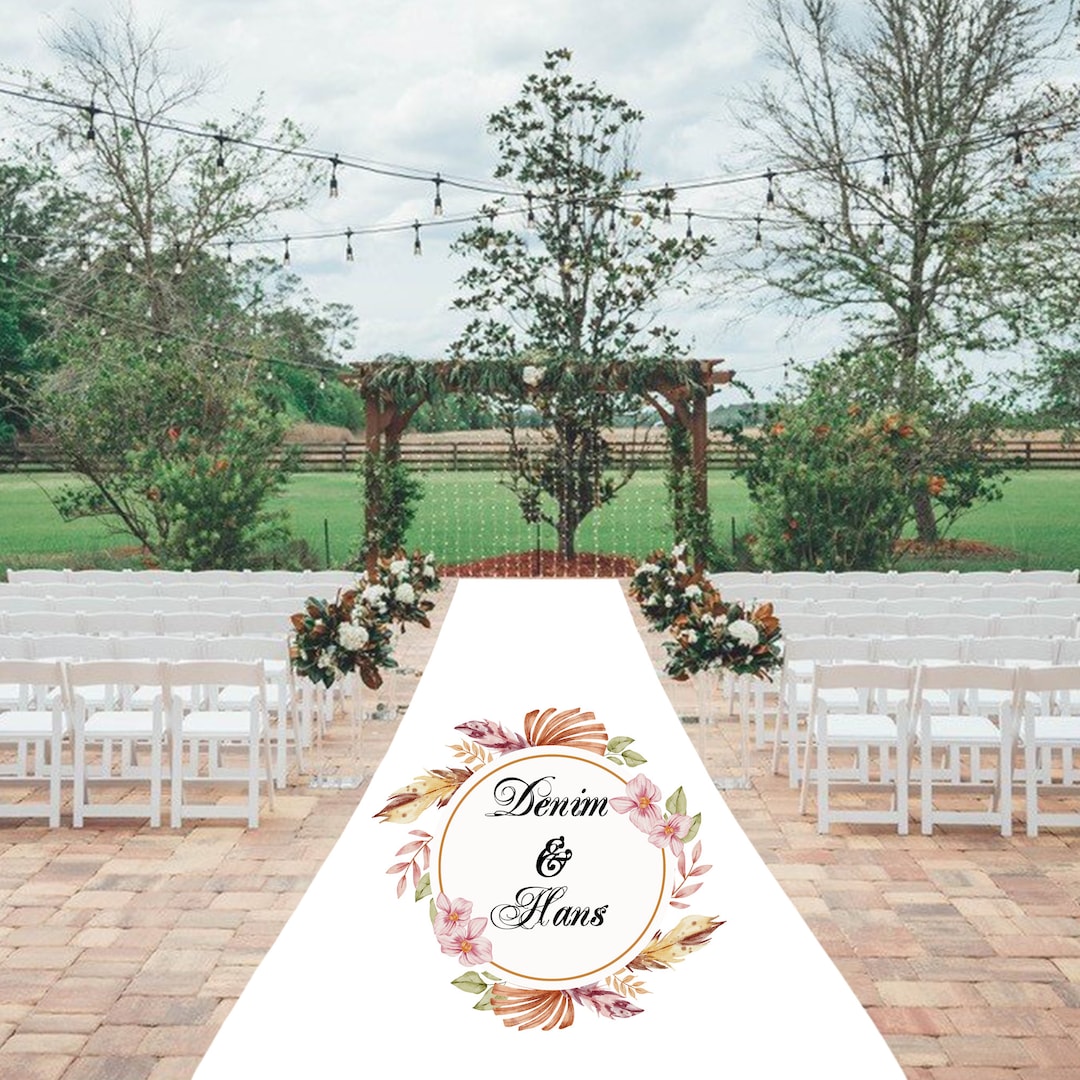 Boho Wedding Runner, Aisle Runner, Bohemian Wedding, Boho Aisle Runner ...