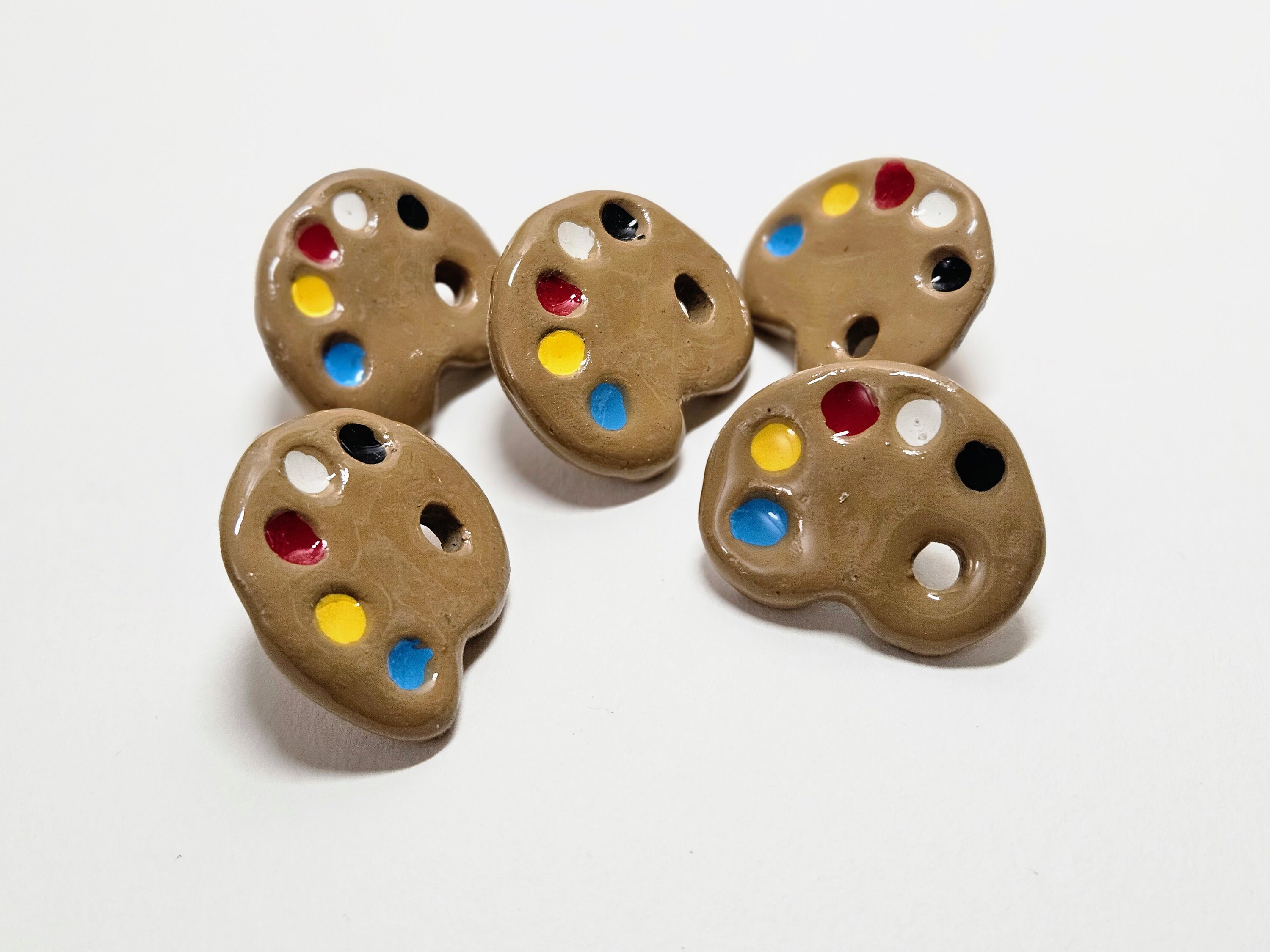 Handmade Paint Palette Pin - Etsy