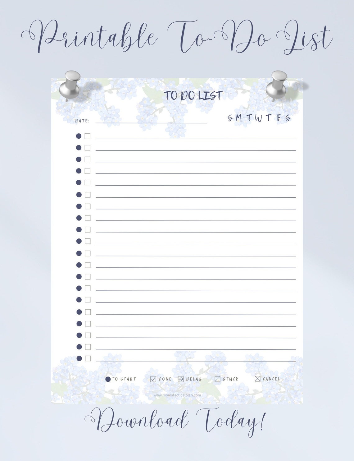 To Do List, to Do List Printable, to Do List Download, Simple to Do List, Easy to Do List ...