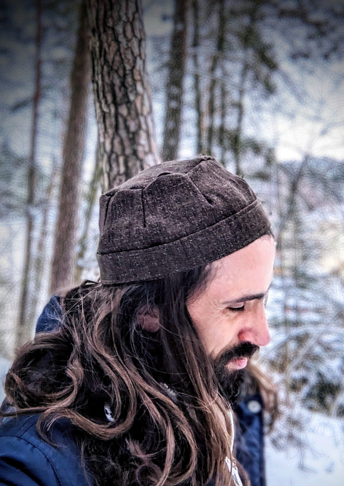 Winter Linen Hat - Etsy