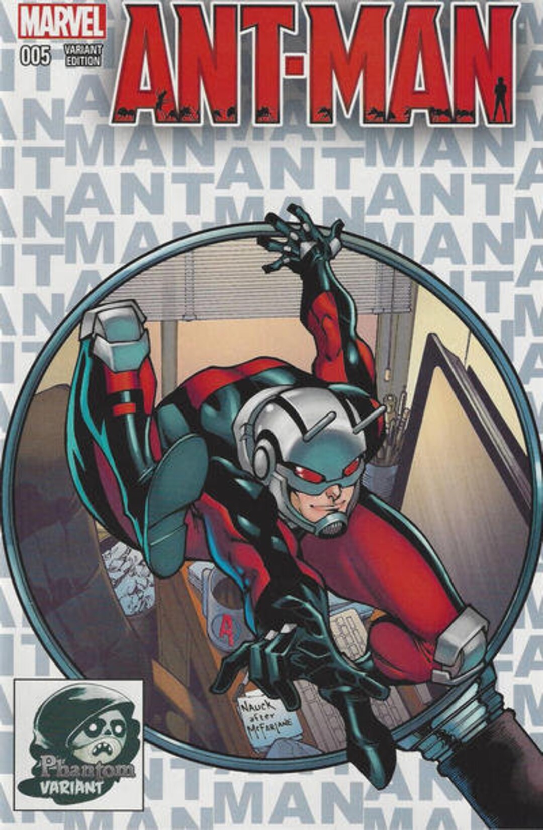 Ant Man #5 Variant Spider-man Homage Mcfarlane NM - Etsy