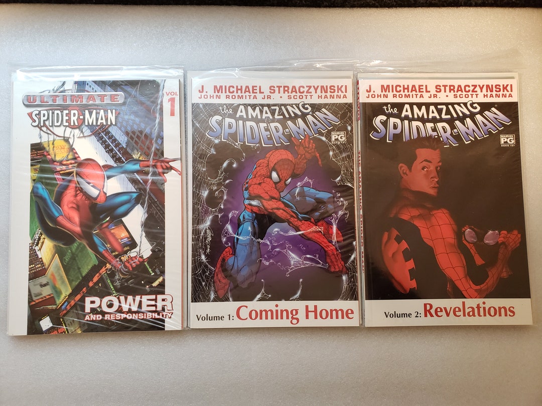 Amazing Spider-man Platinum Series Ultimate Set of 3 Books NM - Etsy