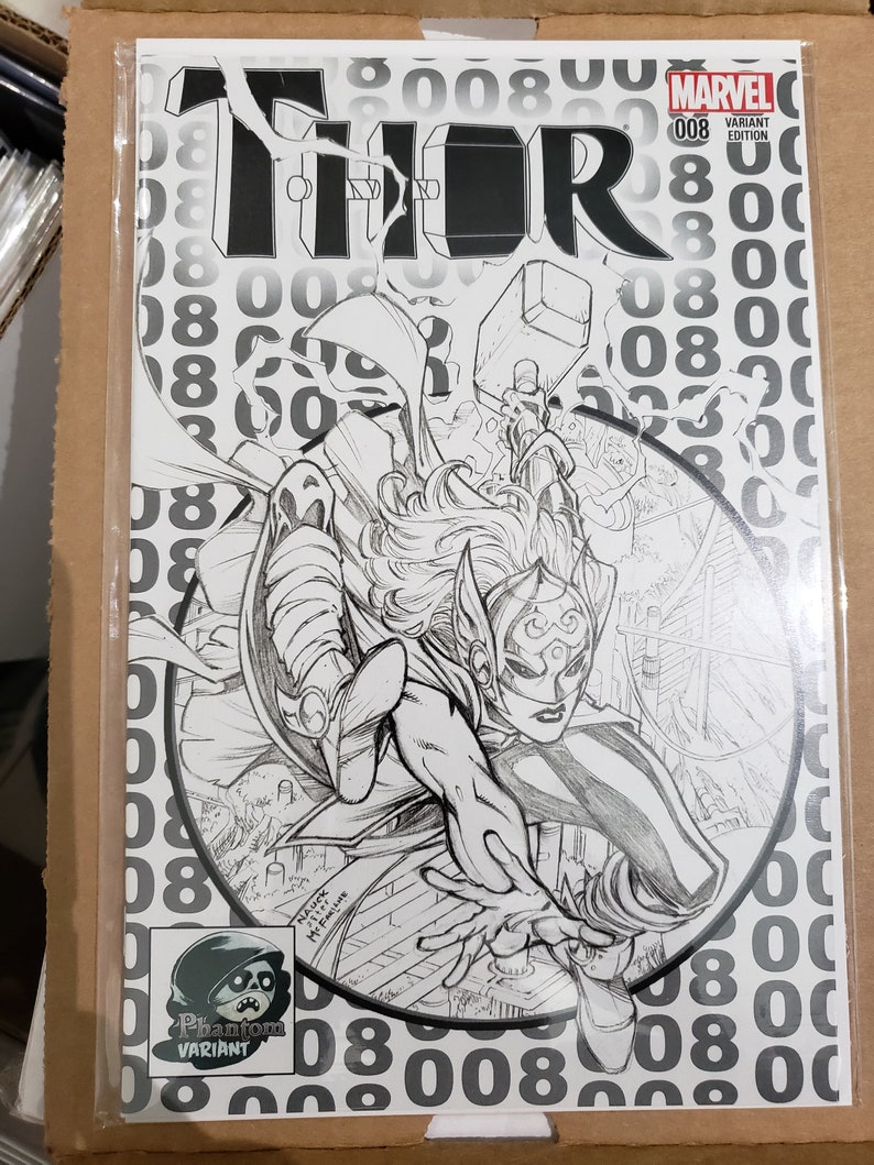 Thor #8 Todd Nauck Set of Four Comics All NM Mcfarlane Jane Foster ...