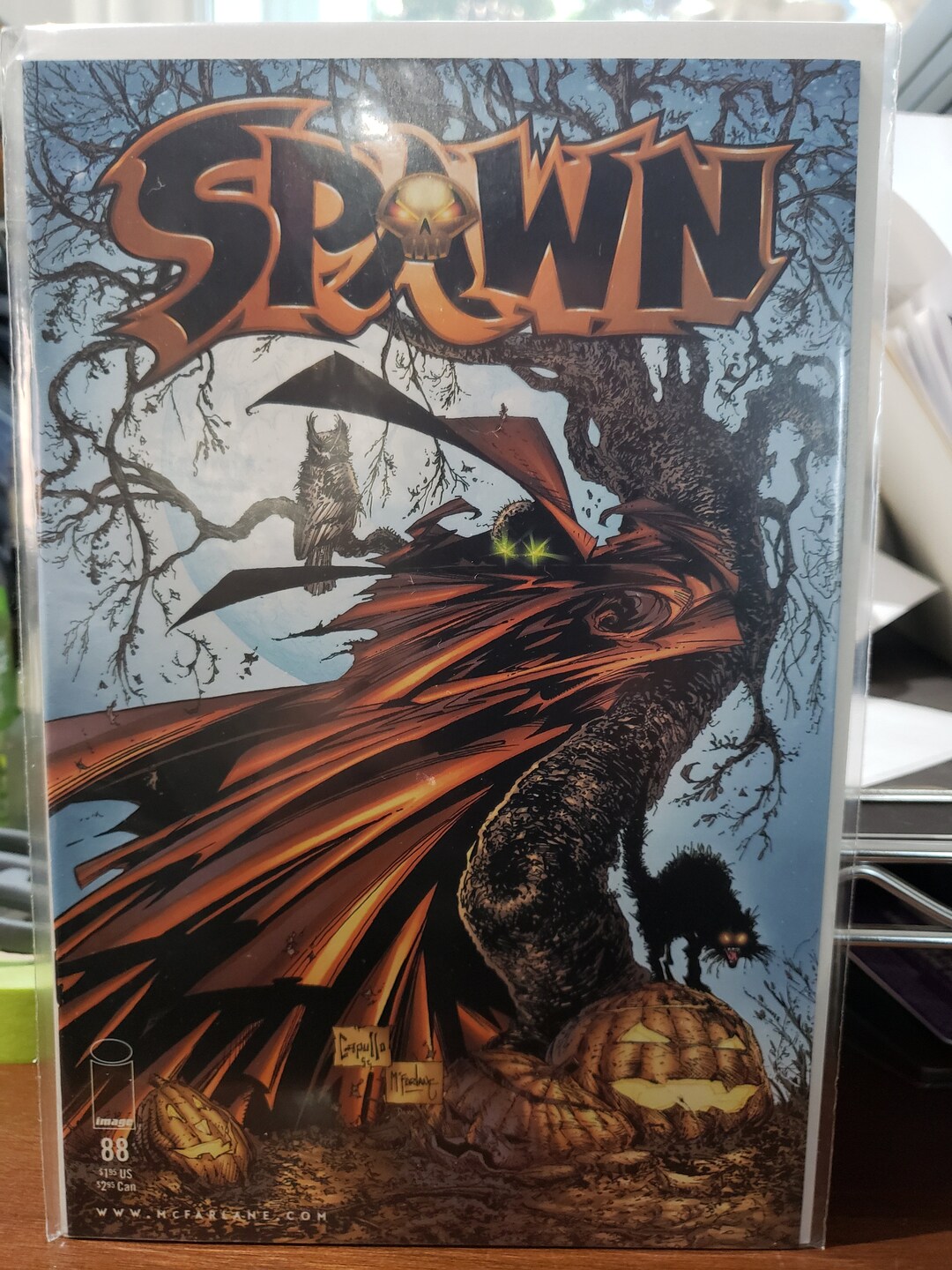 Spawn #88 Greg Capullo Halloween Mcfarlane NM - Etsy