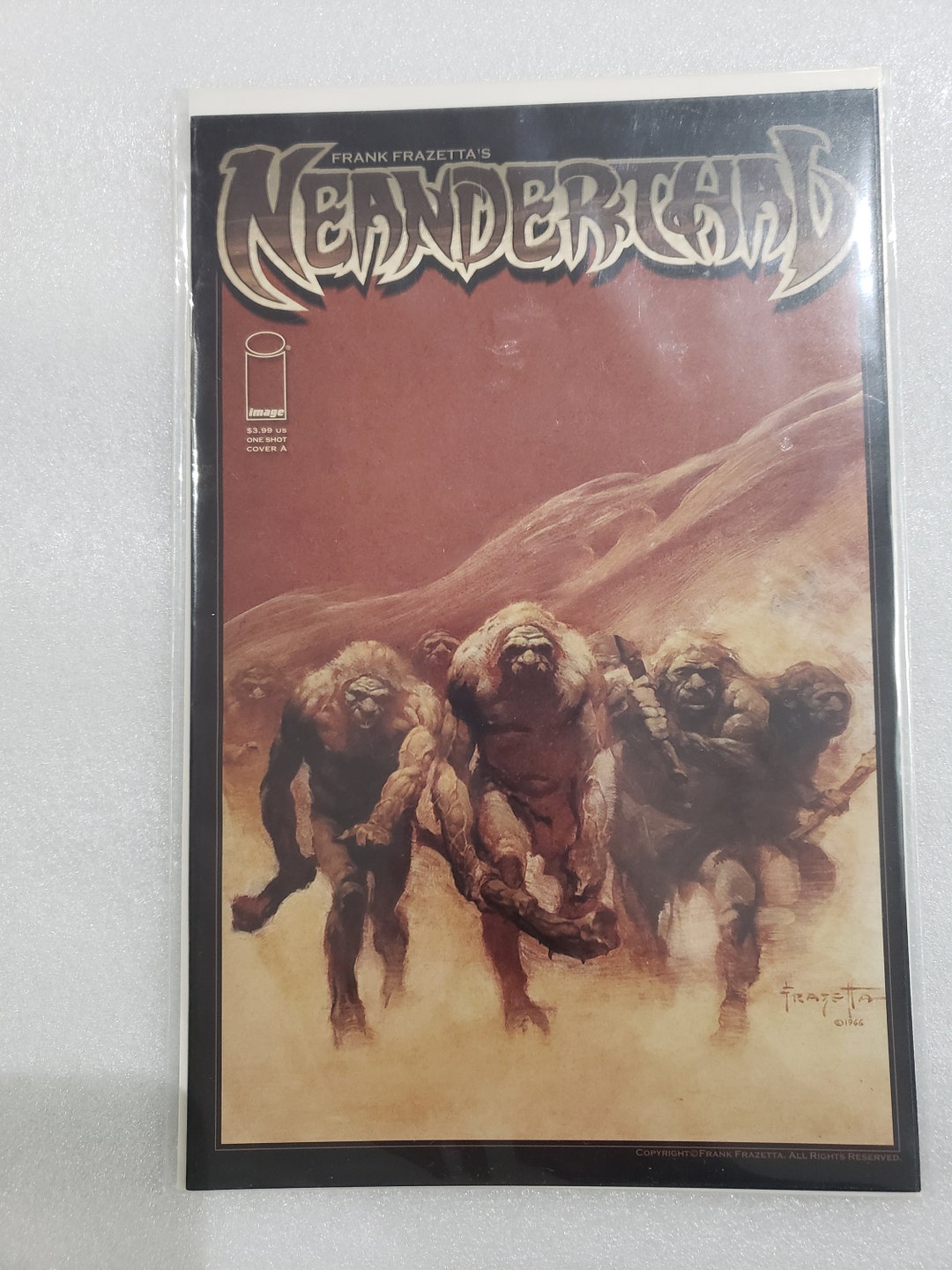 NEANDERTHAL #1 Set of Two Covers Both NM Frank Frazetta - Etsy