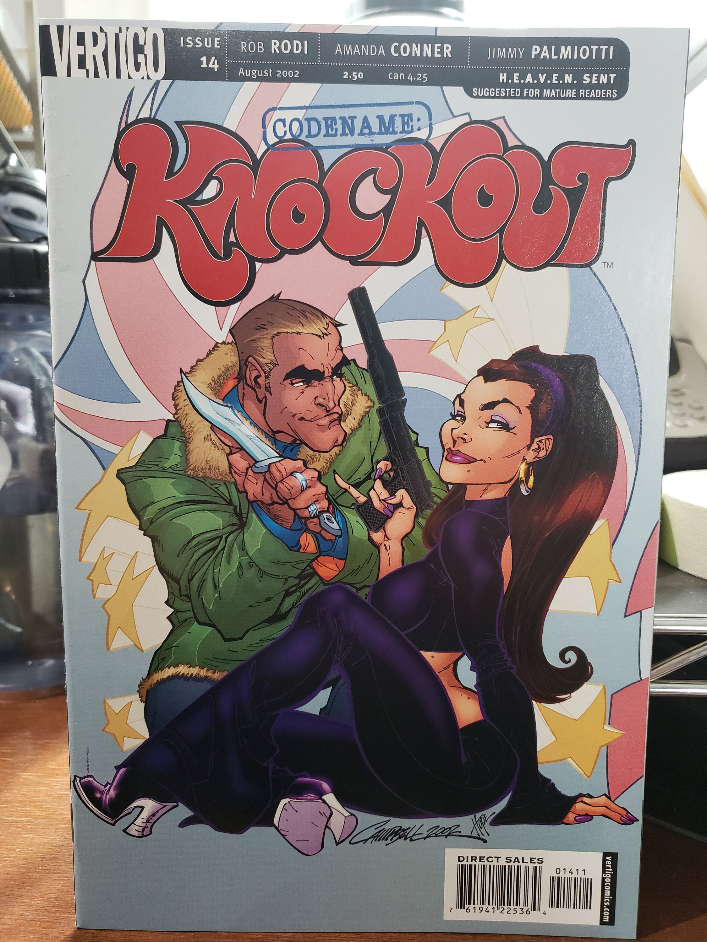 CODENAME KNOCKOUT 14 Scott Campbell Variant Cover - Etsy