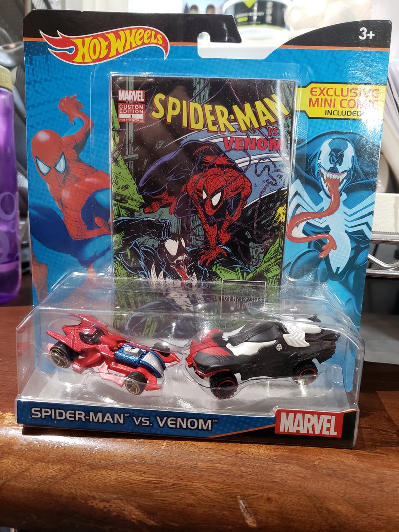 Spider-man Venom Mini Comic Book Todd Mcfarlane NM - Etsy