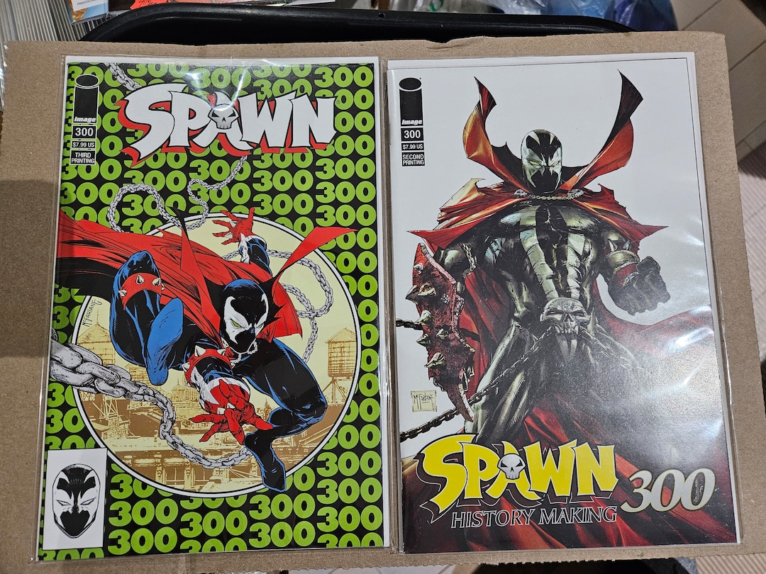 Spawn #300 Mcfarlane Homage Third Second Print Variants NM - Etsy