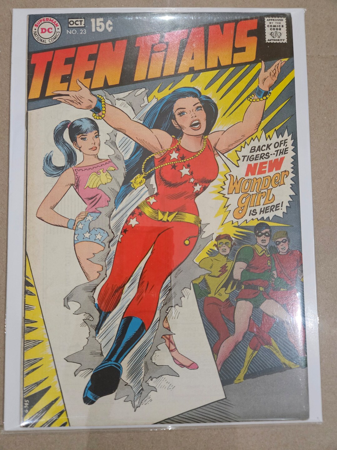 Teen Titans #23 First Donna Troy Wonder Girl Classic Costume Key Nm High Grade - Etsy