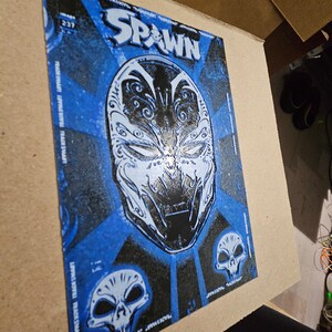Spawn Print Comic Cover Hueforge 3D Print Choice of Two - Etsy