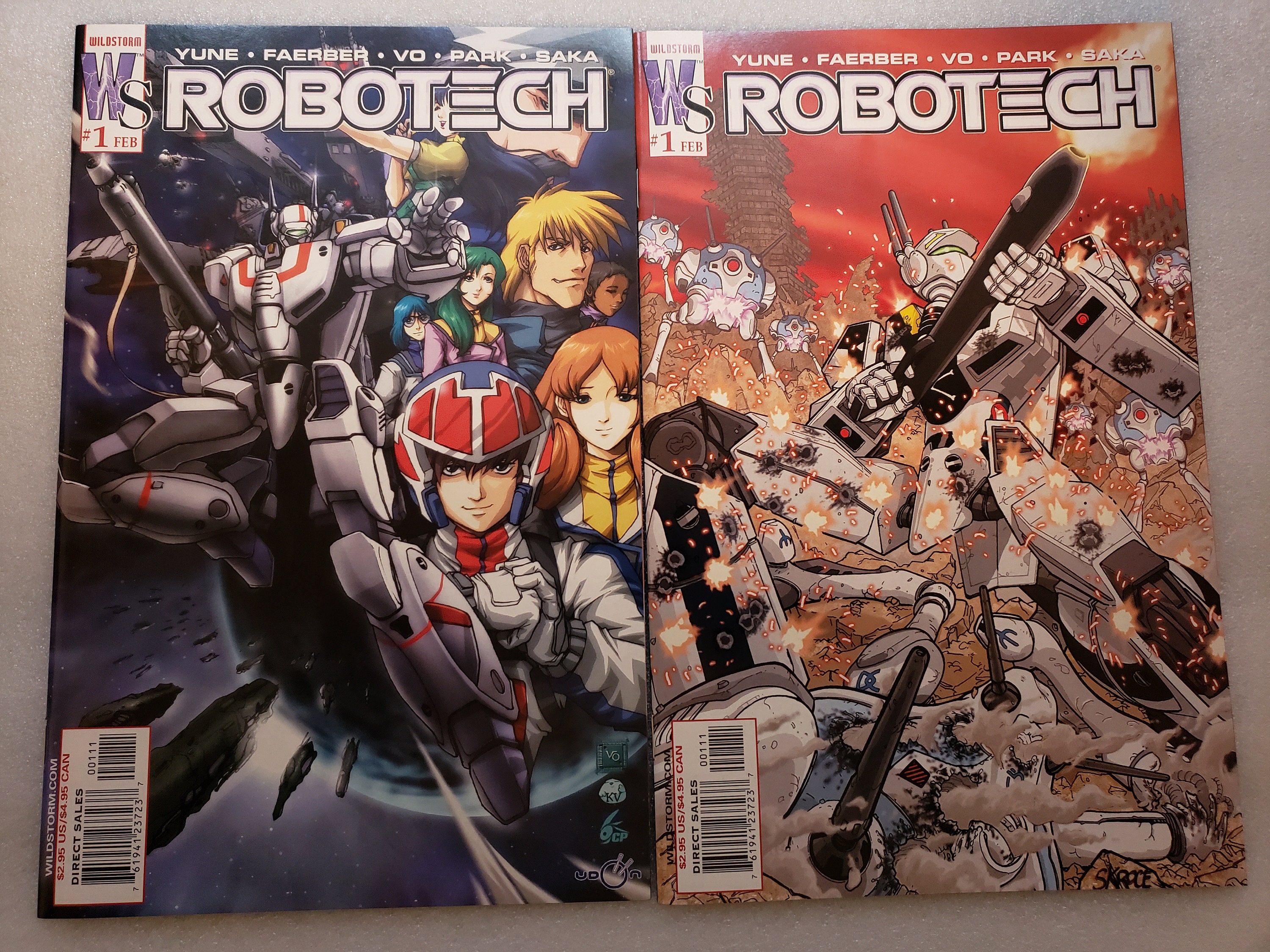 Robotech 1 for Two Variants Skroce Both NM Wildstorm Macross - Etsy