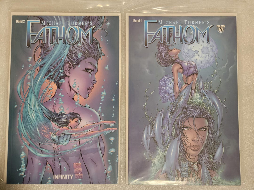 Michael Turner's Fathom Infinity Comics Set of 8 Rare TPB All NM Unread ...