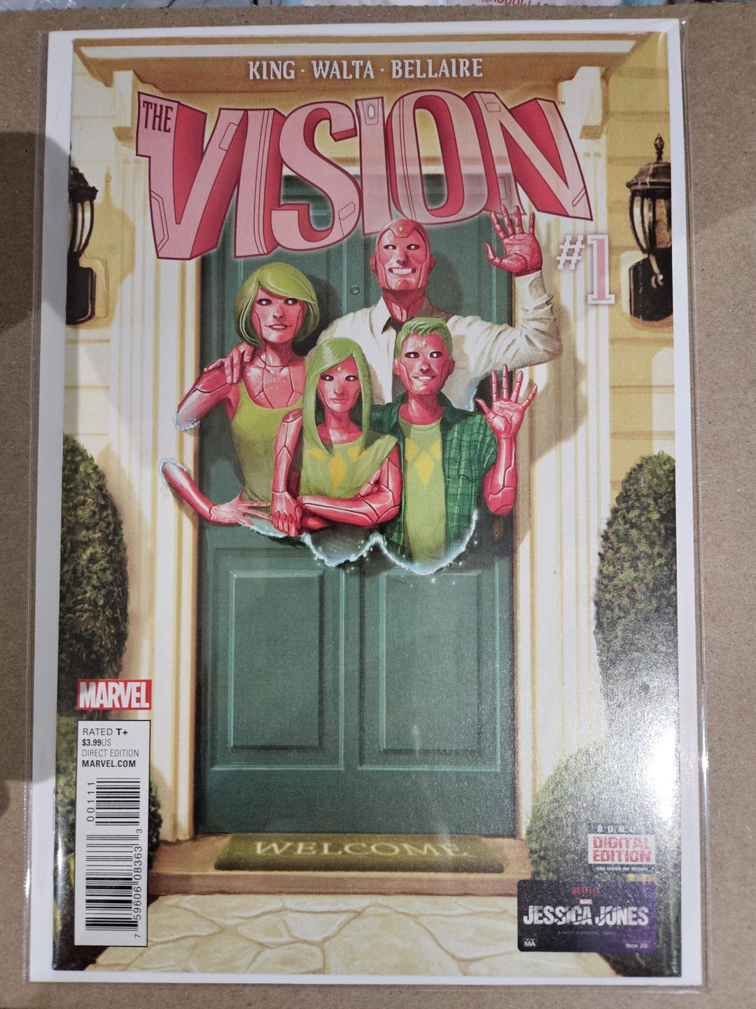 The Vision #1 First Appearance Vision Family NM - Etsy