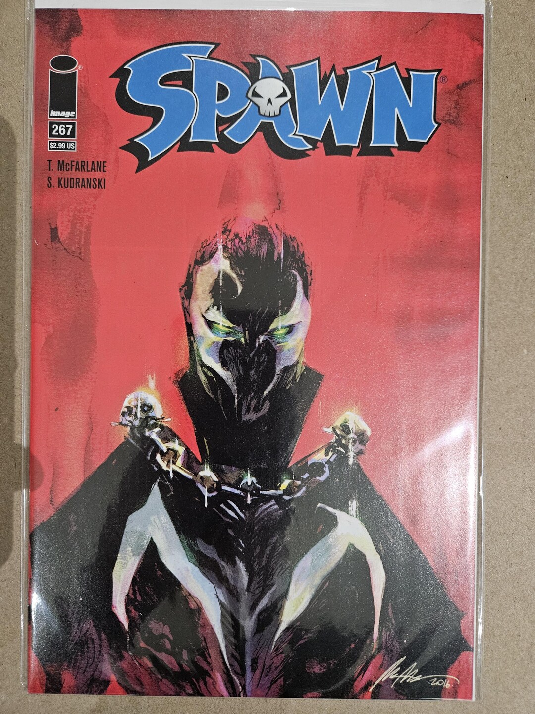 Spawn #267 Variant Set Image Comics Todd Mcfarlane Low Print Run Both ...