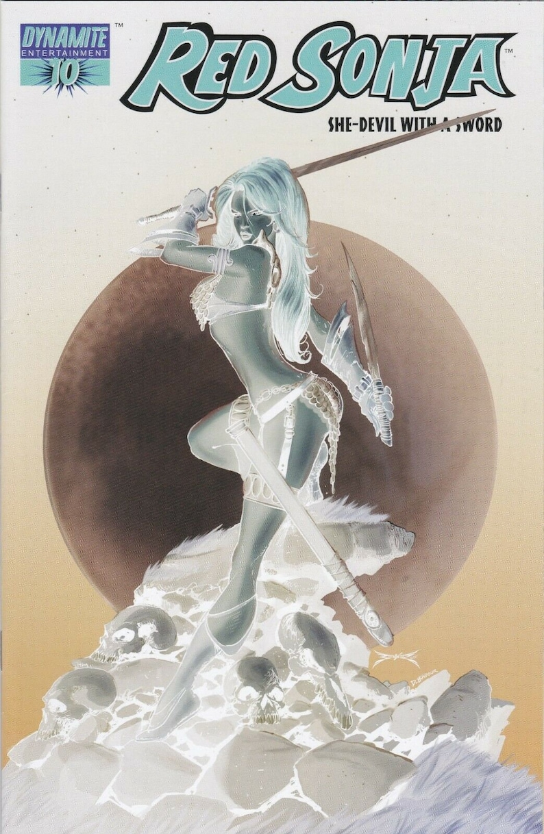 Red Sonja Diablesa con Espada #10 Variante NM Benítez - Etsy España