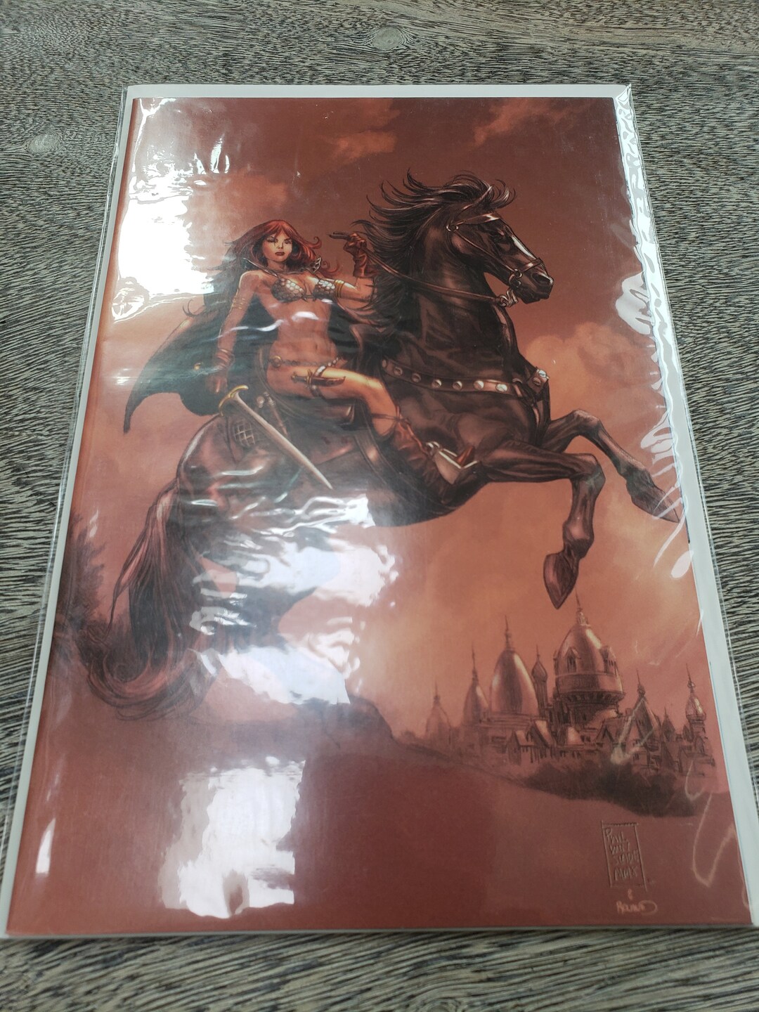 RED SONJA Virgin Variant NM - Etsy