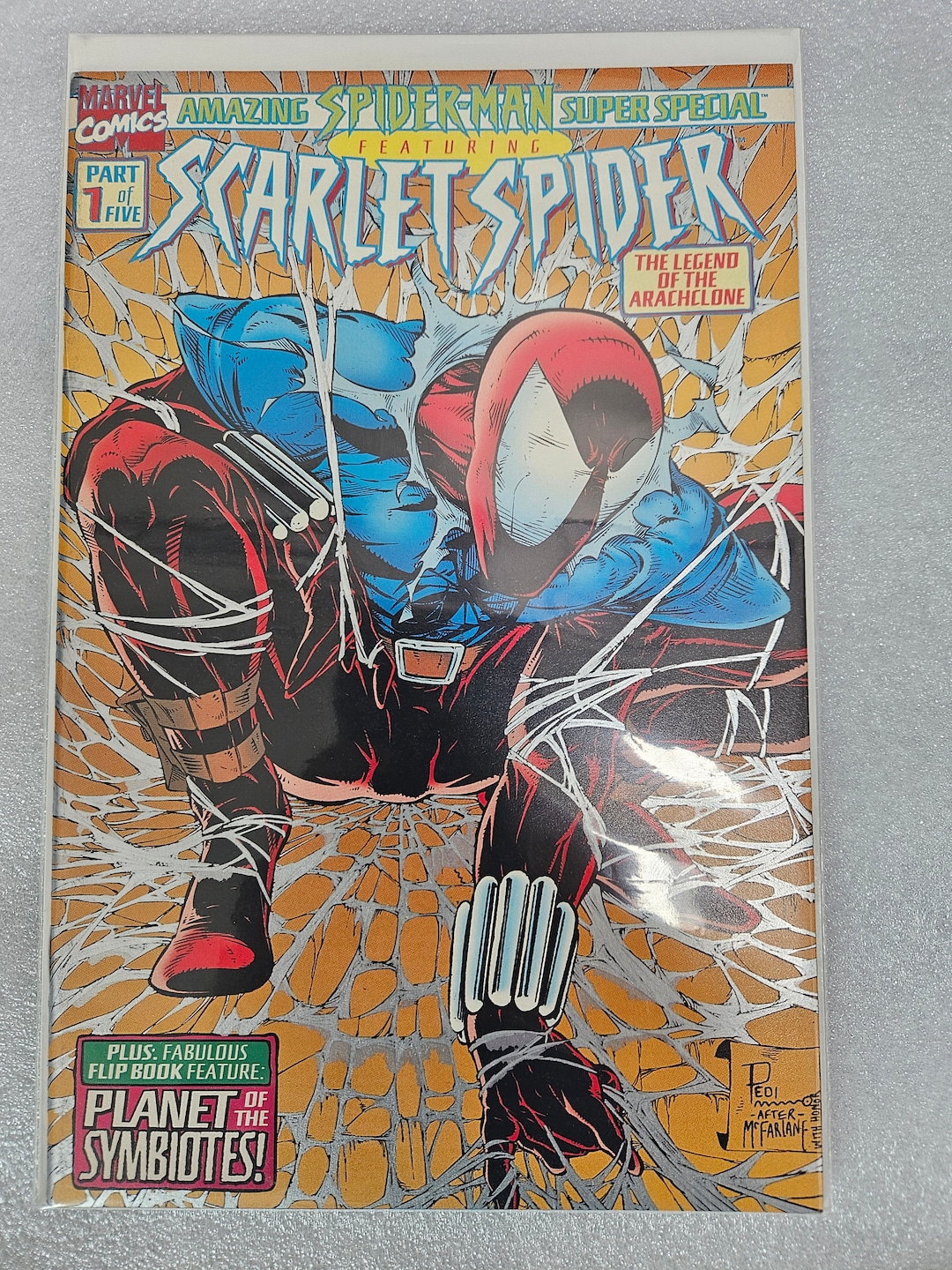 Amazing Spider-man Super Special #1 Scarlet Spider Todd Mcfarlane Cover ...