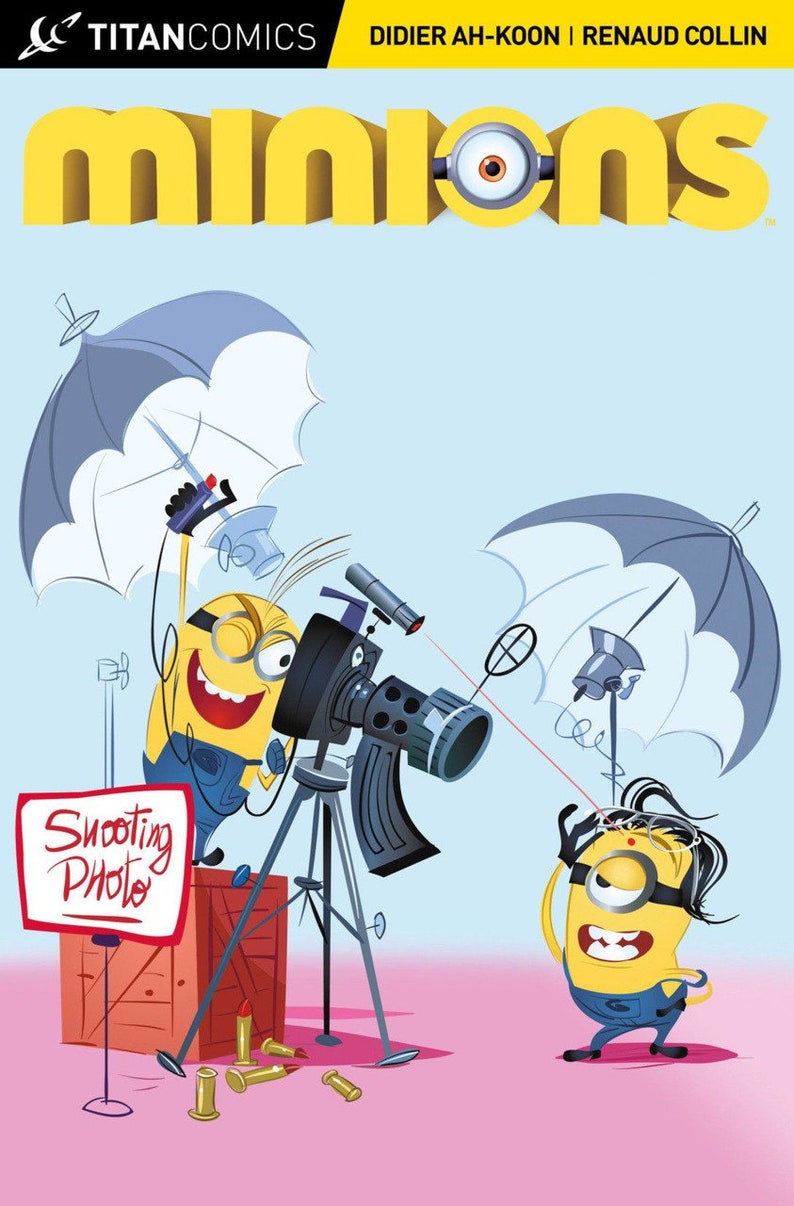 Minions Set of 2 NM Titan Comics Mini-series - Etsy