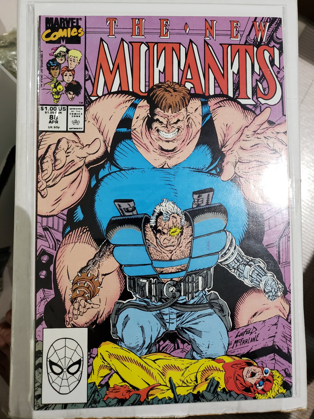 NEW MUTANTS #86 First Cameo CABLE Mcfarlane Set of Two Both Nm - Etsy