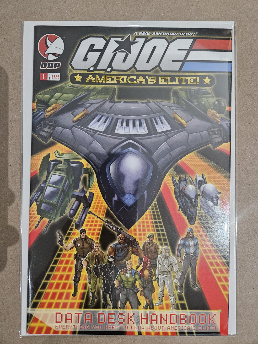 GI Joe Americas Elite Data Desk Handbook #1 NM Devils Due - Etsy