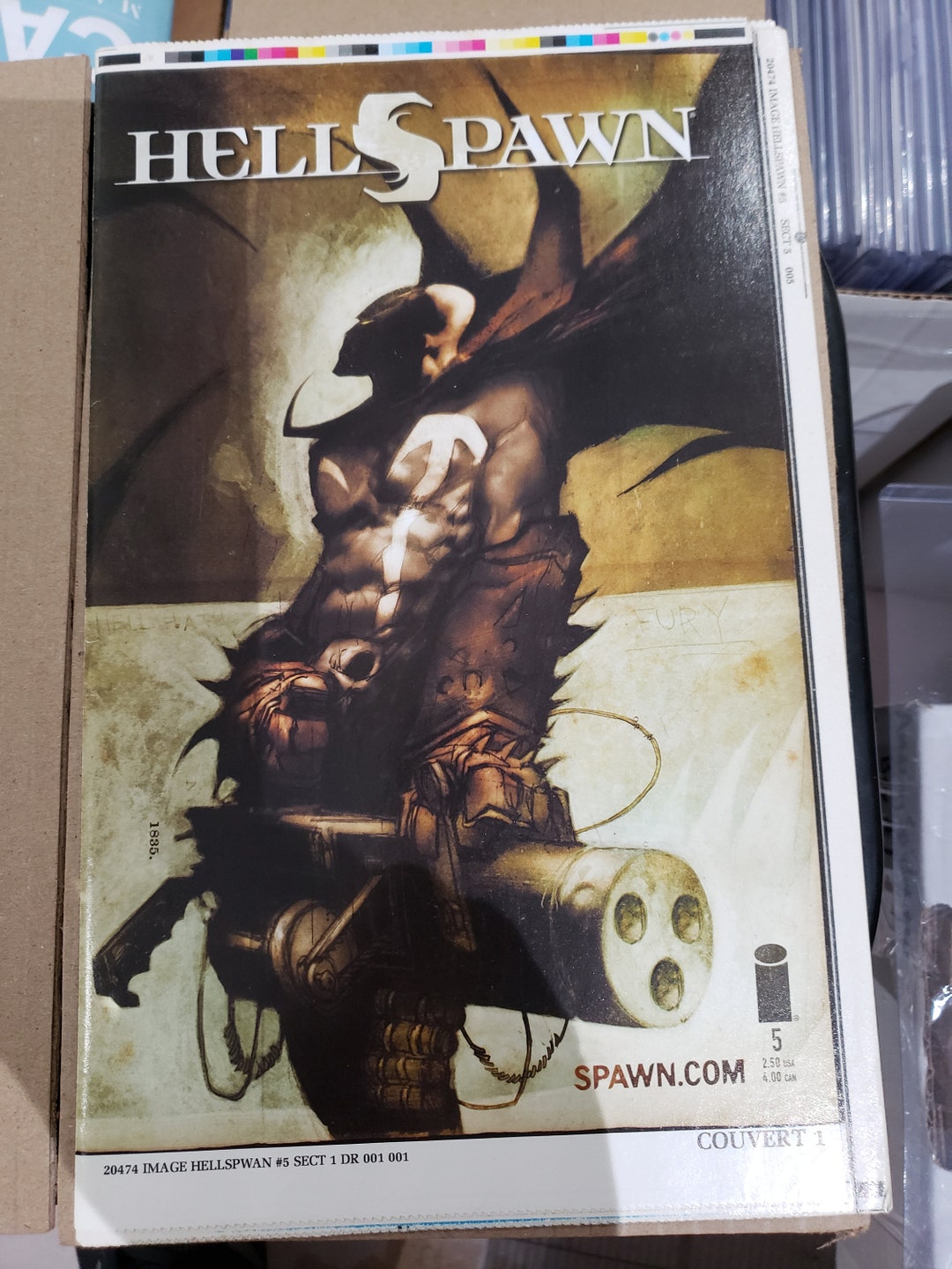 Hell Spawn Printers Proof Complete Comic NM Mcfarlane - Etsy
