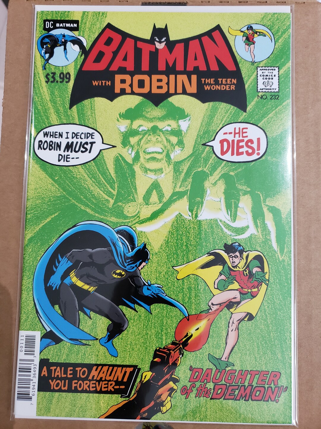 Batman 232 First Ras Al Ghul DC Comics NM - Etsy