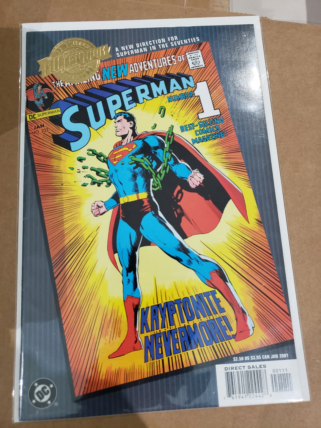 Superman #233 Neal Adams Both Millennium Editions - Etsy