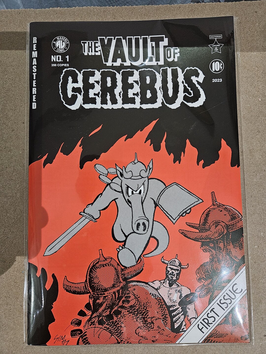 Vault of Cerebus #1 Remastered Comic Book NM Waverley Limited 350 ...