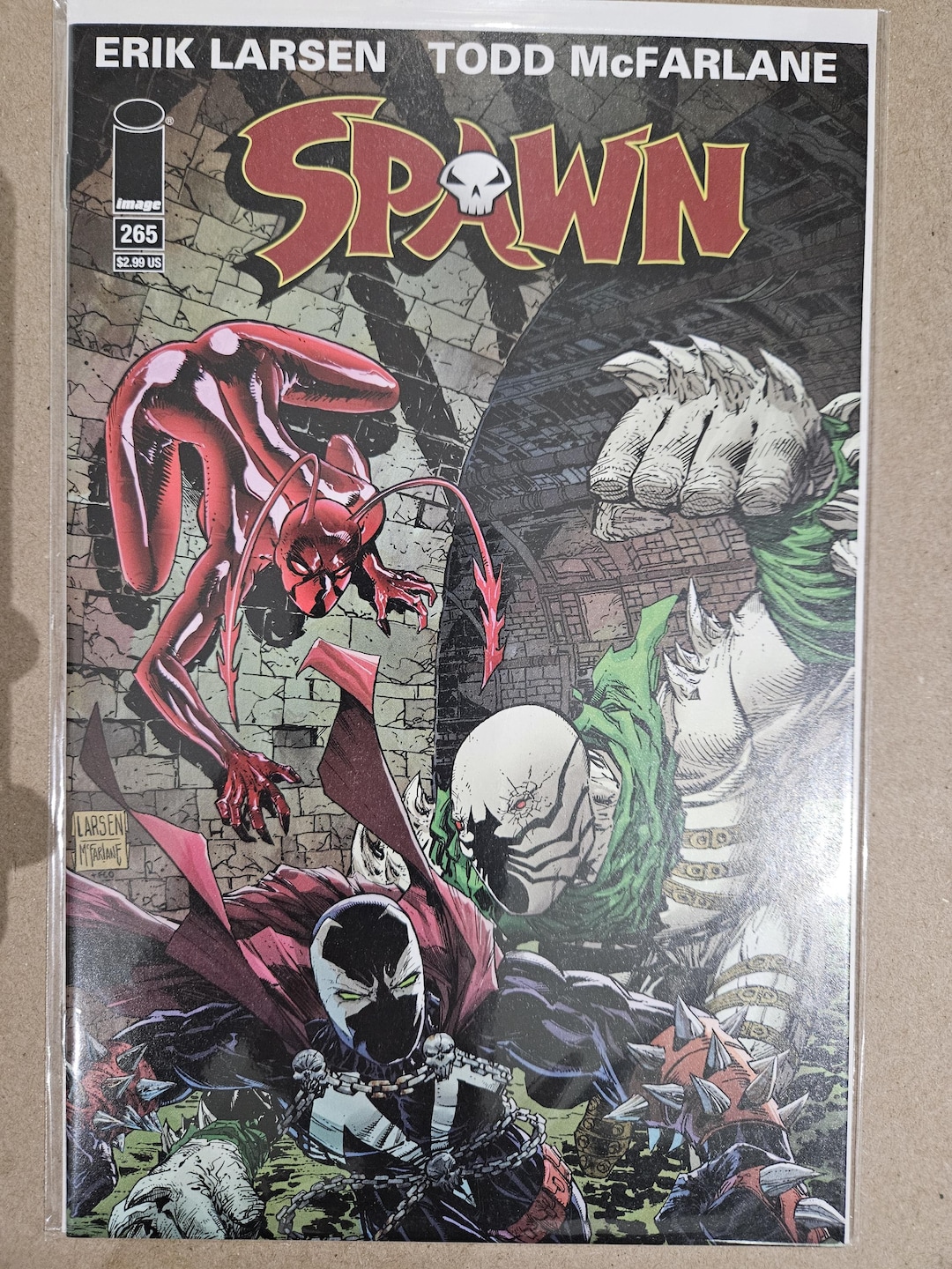 Spawn 265 Todd Mcfarlane Image Comics Low Print Run Nm Etsy